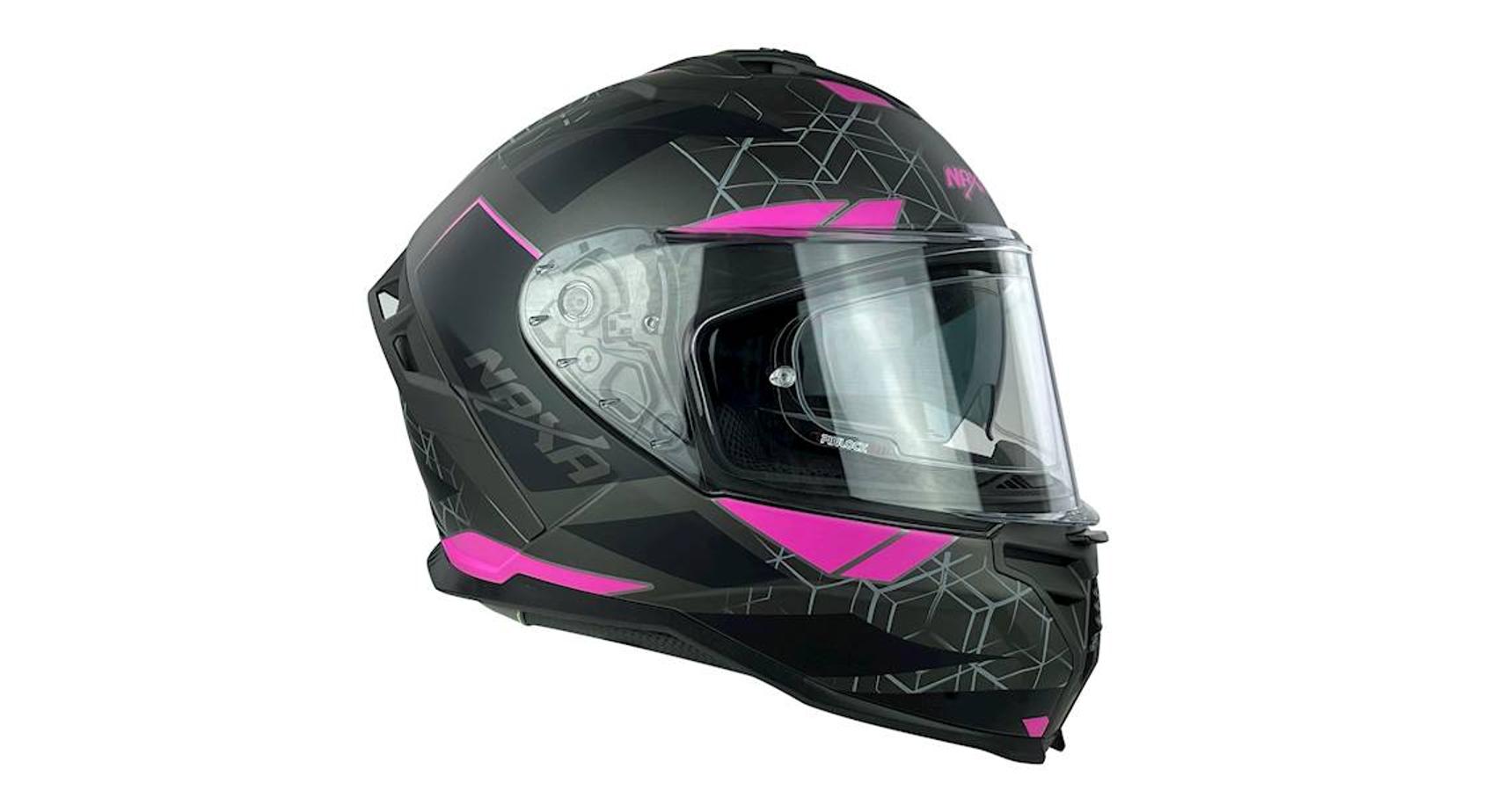 Naxa F32-E Zárt Bukósisak Napszemüveggel + Ajándék Pinlock Lencse